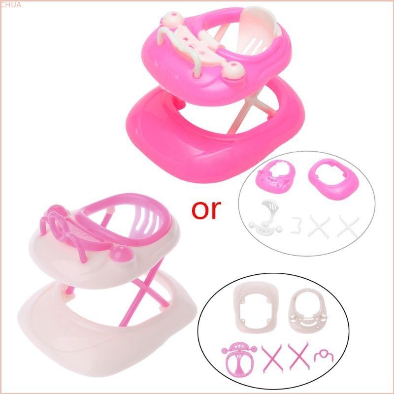 Chua Dollhouse Princess Baby Walker Plastic Walker Chair Model ...