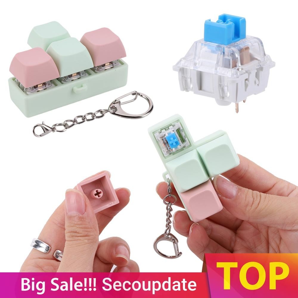 Keyboard Fidget Toy 4 Keys Stress Relief Mechanical Keyboard Axis ...