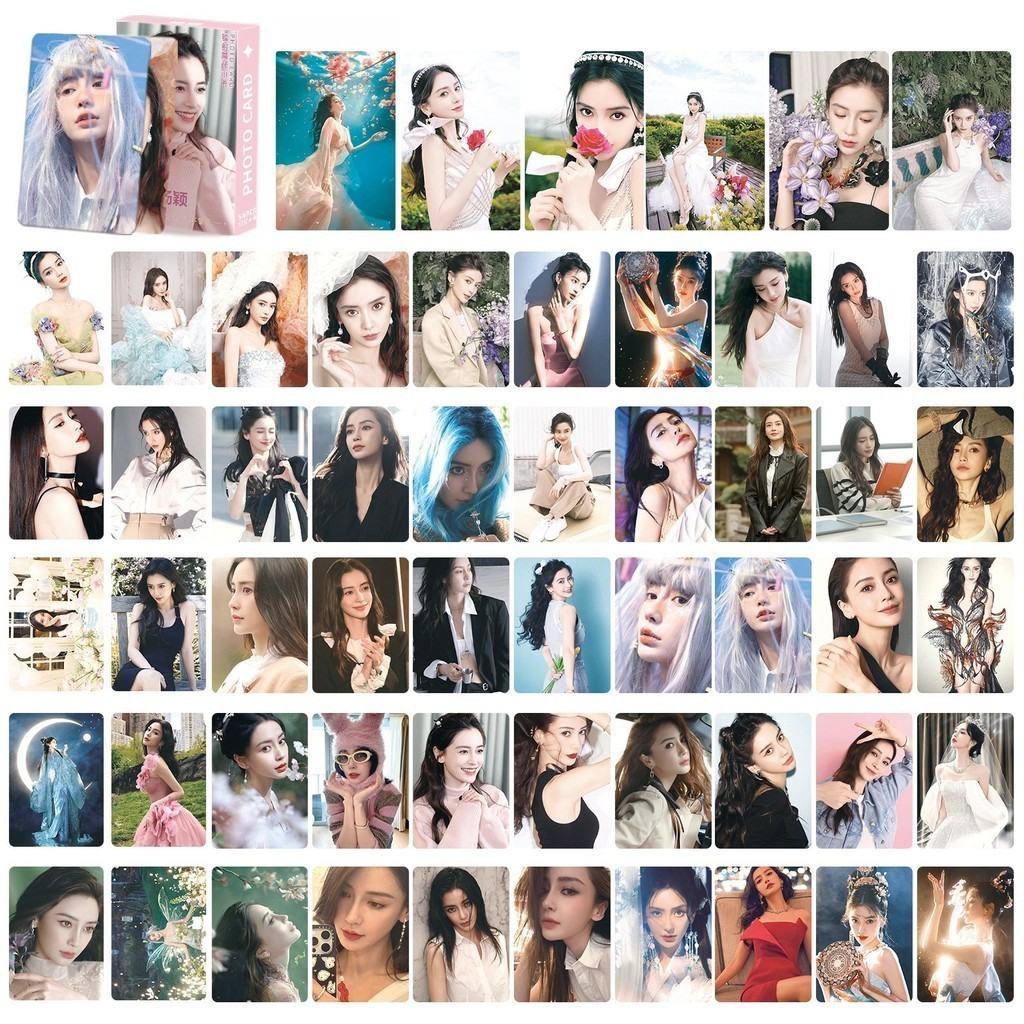 50-55pcs Chinese Drama Actor Andy Yang Zi Angel Zhao Jinmai Hologram ...