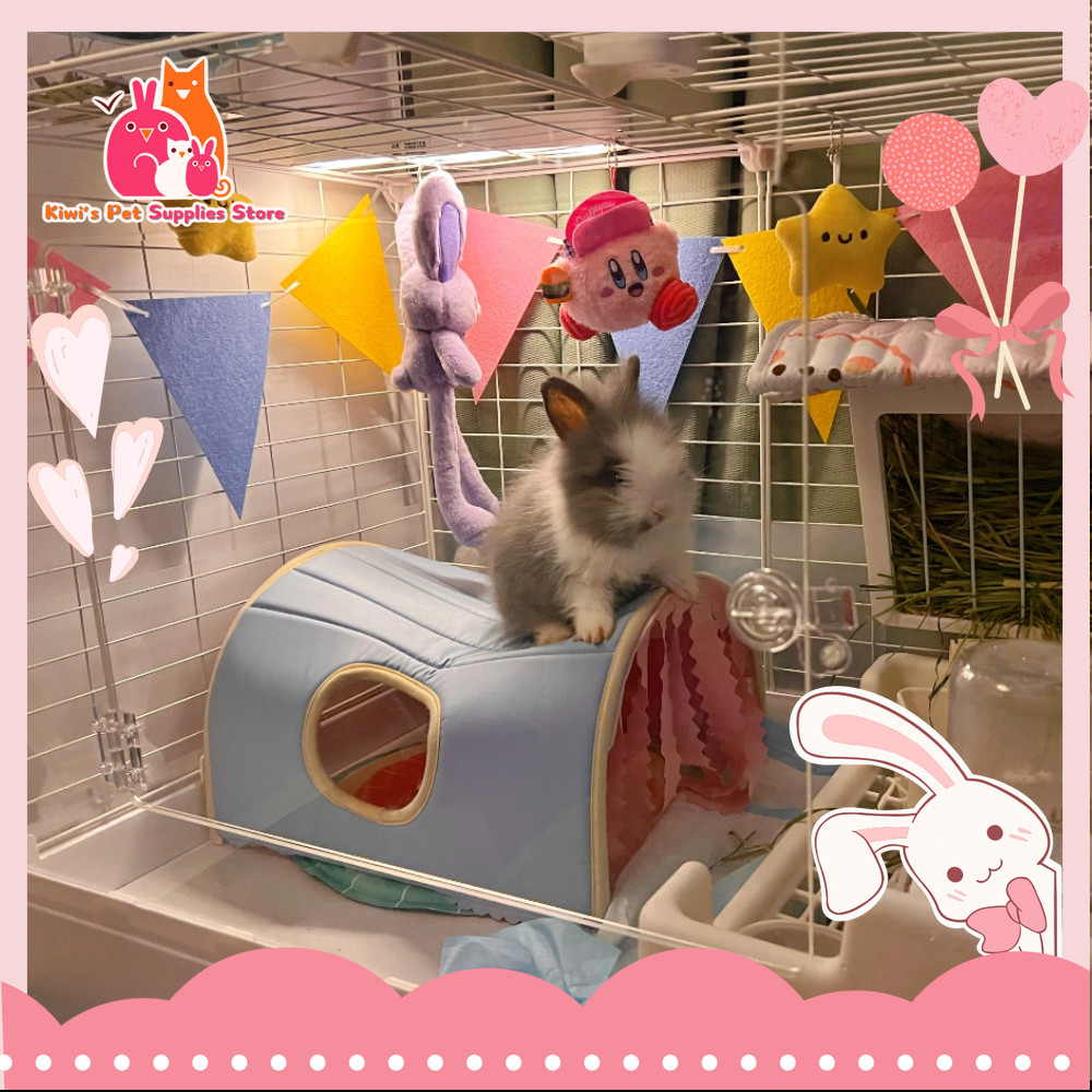 Rabbit Tunnel Nest Rabbit Tassel Passage Tent House Shade Curtain ...