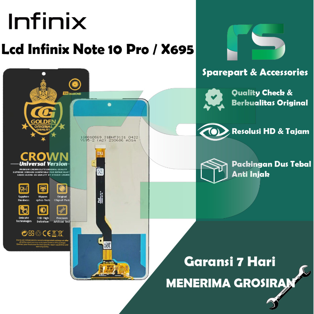 Lcd TOUCHSCREEN INFINIX NOTE 10 PRO X695 X695C NFC FULLSET COMPLETE ...