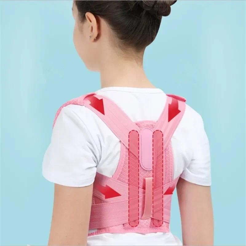 Adjustable Children Posture Corrector Back Support Belt Kids Orthopedic ...
