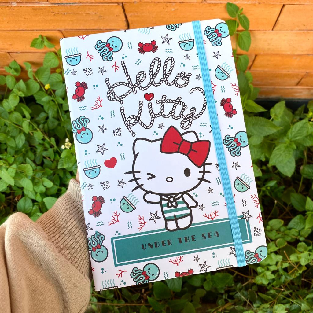 Hello Kitty String Notebook A5 Diary Sanrio Notebook 606-1 | Shopee ...