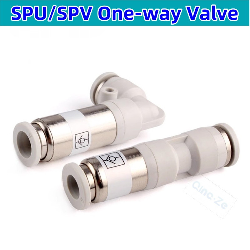Straight Control Check Valve SPV/SPU Pneumatic One-way Non Return Check ...