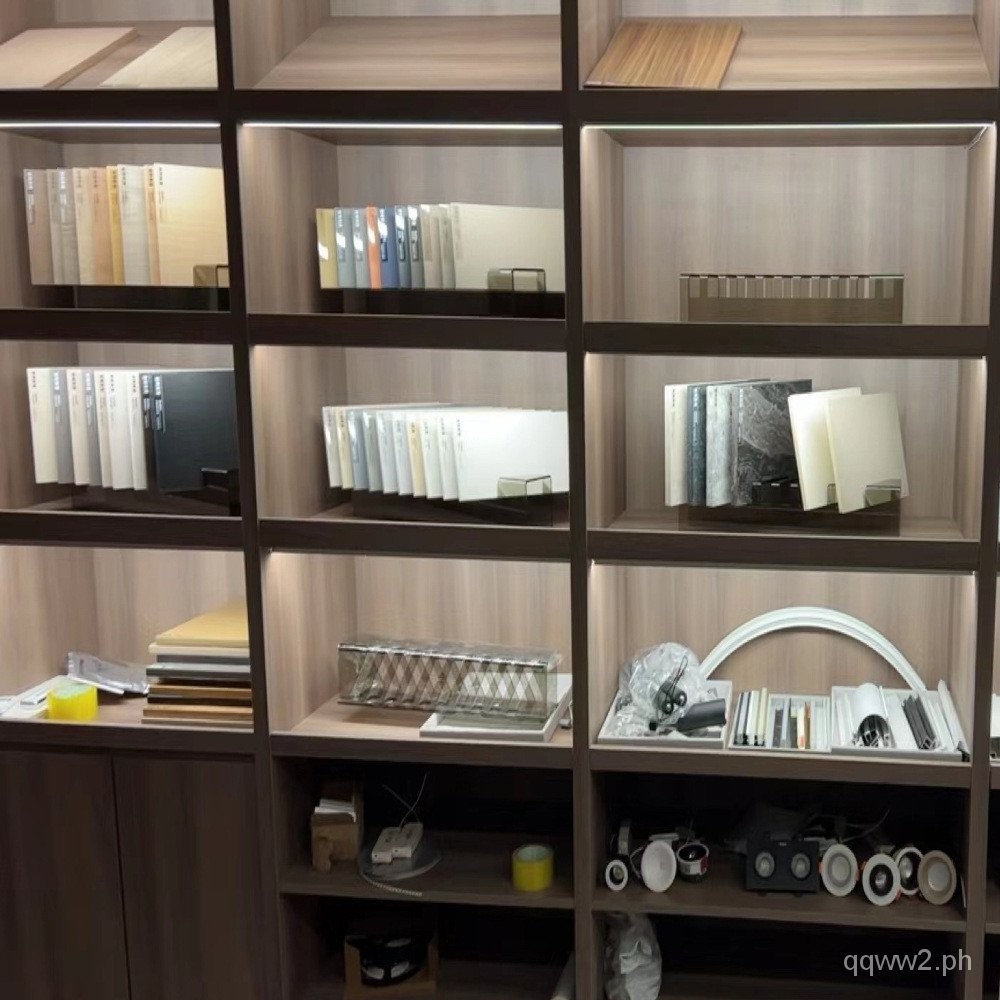 Whole House Sample Block Color Plate Display Stand Cabinet Door Plate ...