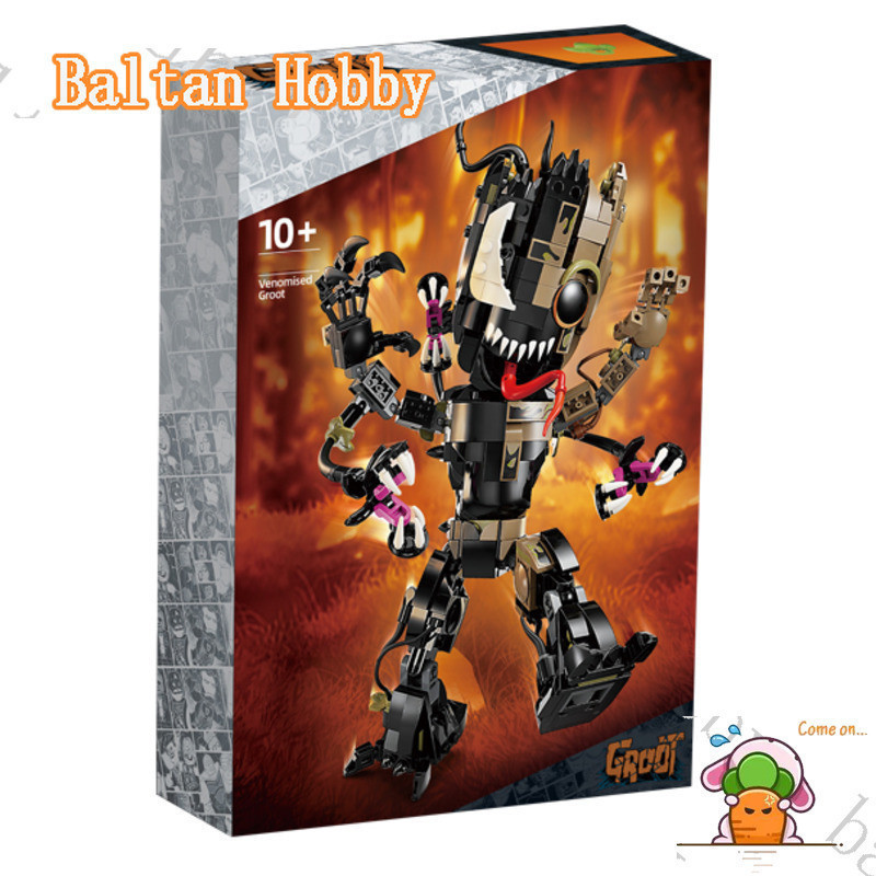 Ba Hobby HN3X Compatible with 76249 Venomized Groot Building blocks ...