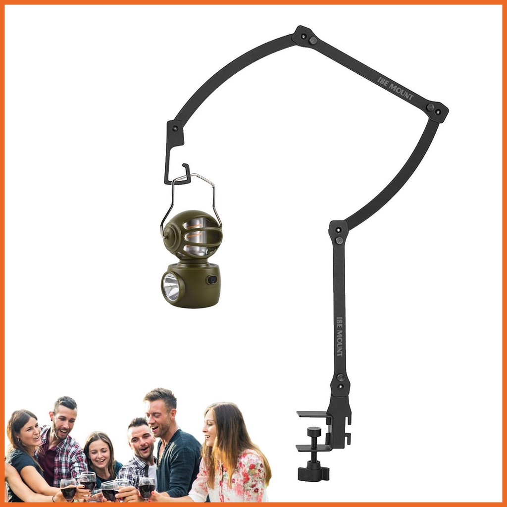 Folding Camping Light Pole Portable Folding Lamp Stand Holder ...