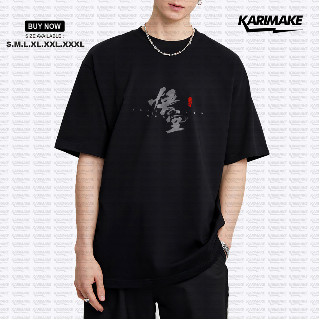Game Series Tee - Black Myth Wukong 9 - Anime T-shirt Men's And Women's ...