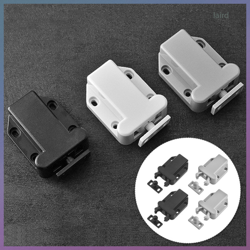Self-Locking Device Push Latch Magnetic Door Locks Cabinet Cupboard ...