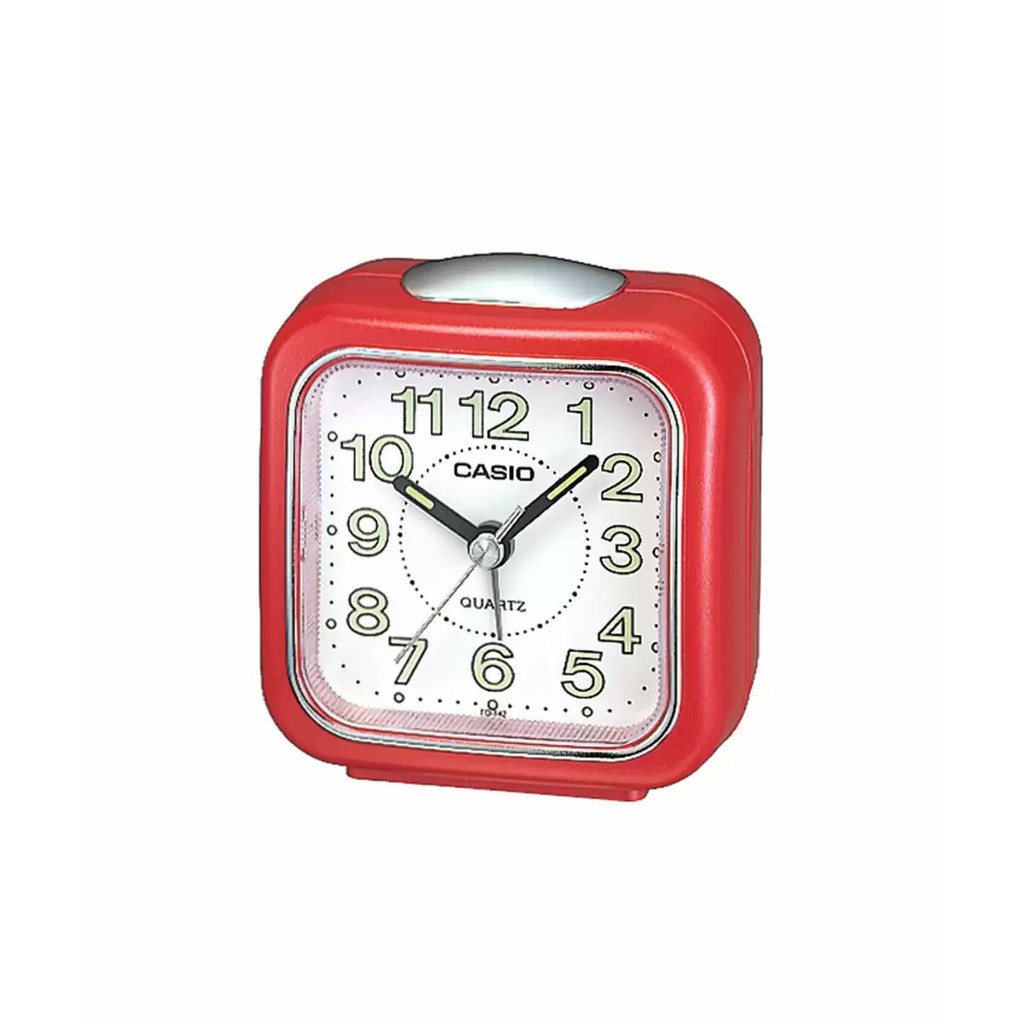 Casio Table Top Travel Red Alarm Clock (TQ-142-4DF) | Shopee Philippines