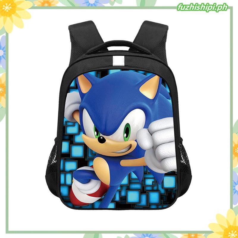 Cartoon Sonic the Hedgehog Bag for Kids Backpack Lightweight Sonic Bag ...