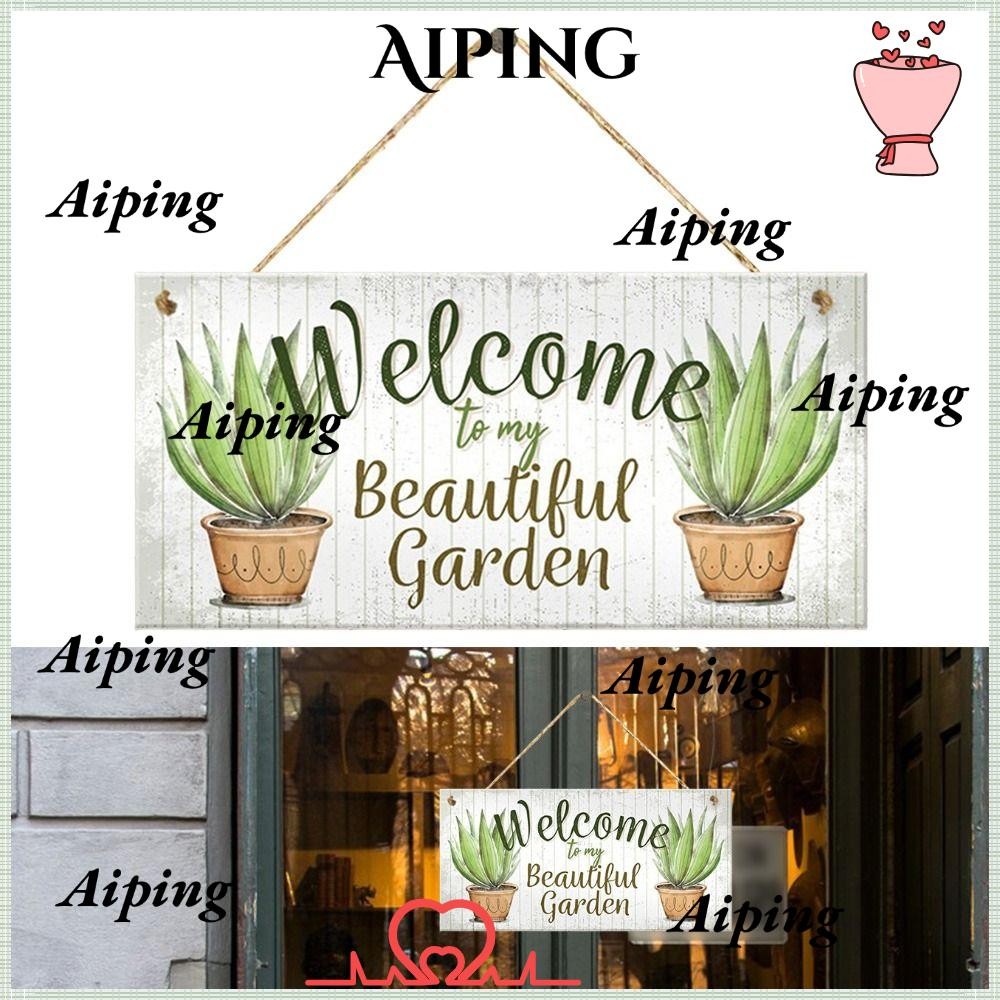 AIPING Door Sign, Reminder Signs Flower Shop Sign Hotel Bulletin Board ...