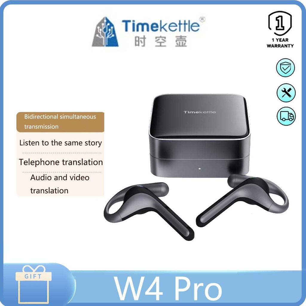 Timekettle W4 Pro Simultaneous Translation headset Simultaneous real ...