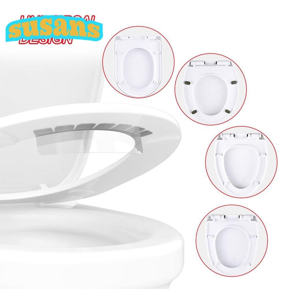SUSANS Pee Splash Guard, Transparent Durable Toilet Splash Guard ...