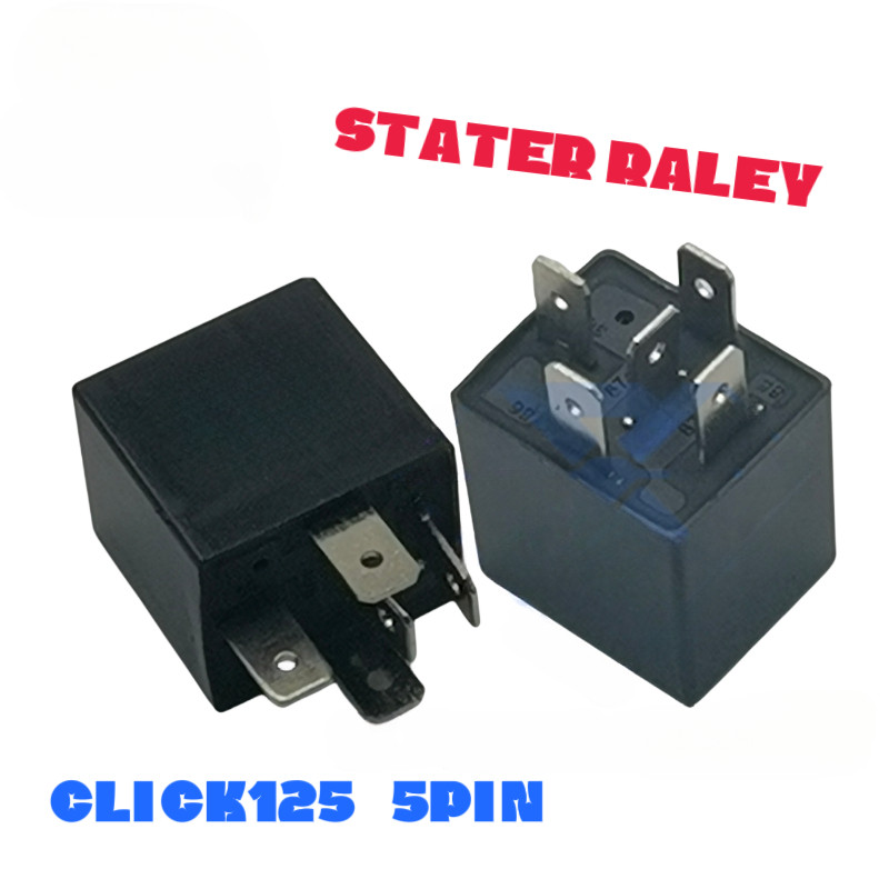 STARTER RELAY CLICK125 5 PIN/BEAT FI 5 PIN/MOTORCYCLE GOOD QUALITY ...