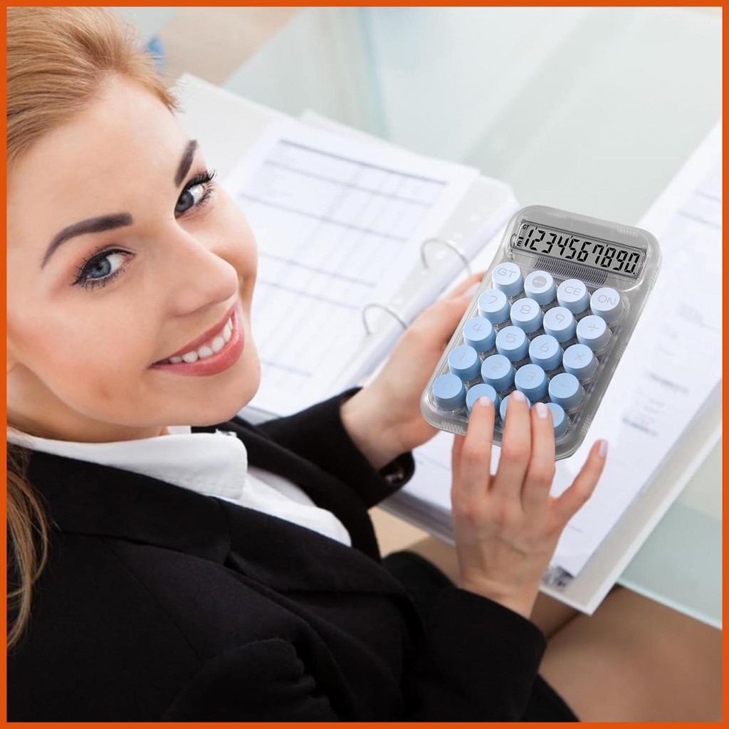 Calculator Mechanical Keyboard Anti-Slip Desk and Keyboard Calculator ...