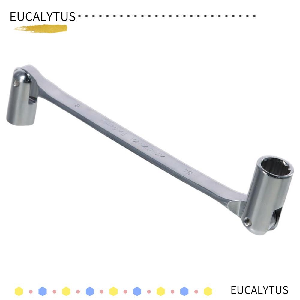 EUTUS Metric Double End Socket Wrench, Chrome Vanadium Steel 12 Point ...