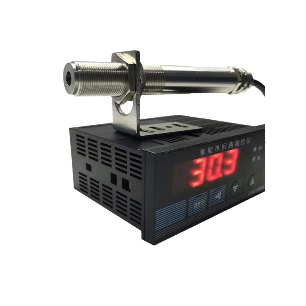 Industrial non-contact infrared thermometer 4-20mA RS485 infrared ...