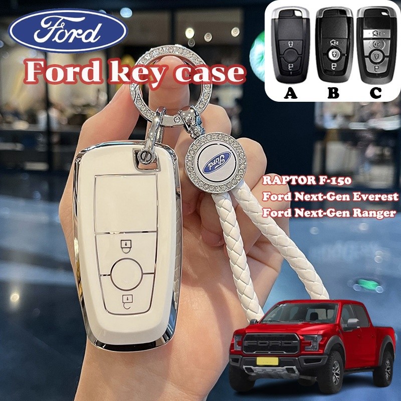 Ford 2/3/4buttons key case for Ford RAPTOR F-150/Ford Next-Gen Everest ...
