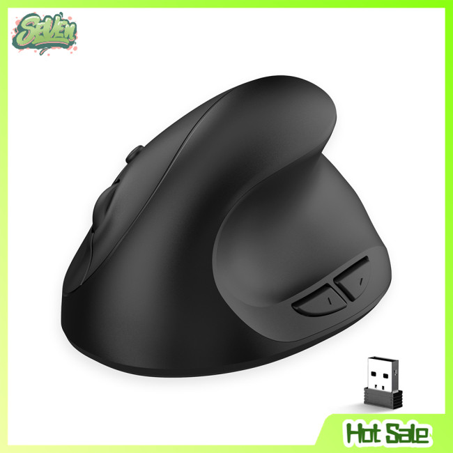Wireless Vertical Mouse, Ergonomic Mouse, Rechargeable 2.4GHz Optical ...
