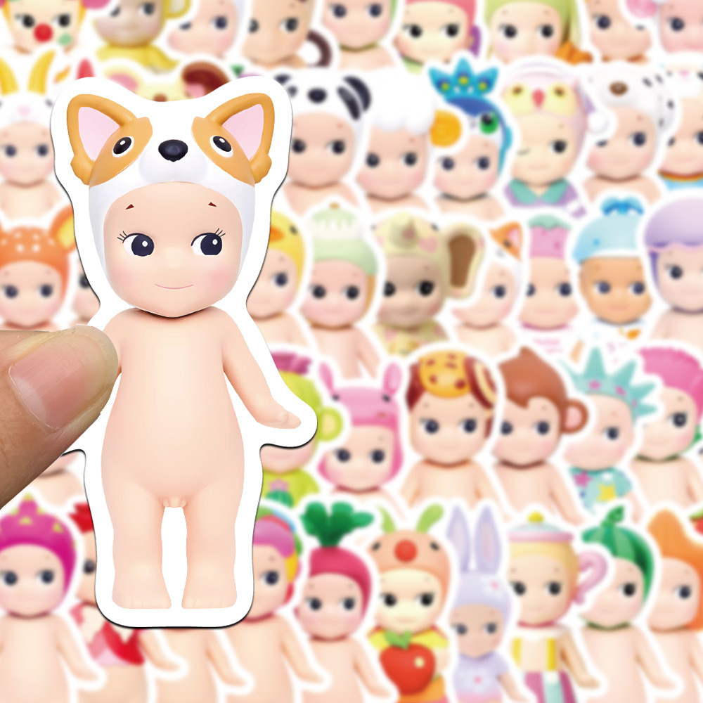 2024 Hot Sonny Angel Sticker 50pcs/set DIY Sonny Angel Hippers Harvest ...
