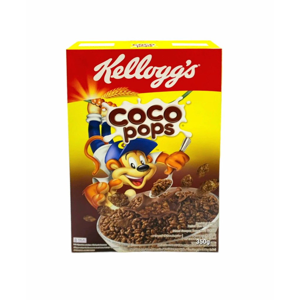 Coco Pops breakfast chocolate cereal box 350g | Shopee Philippines