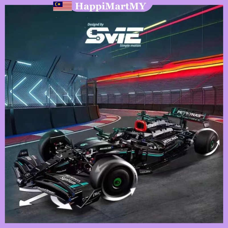 Mercedes-AMG F1 W14 E Performance Technic 1642PCS Building Block DIY ...