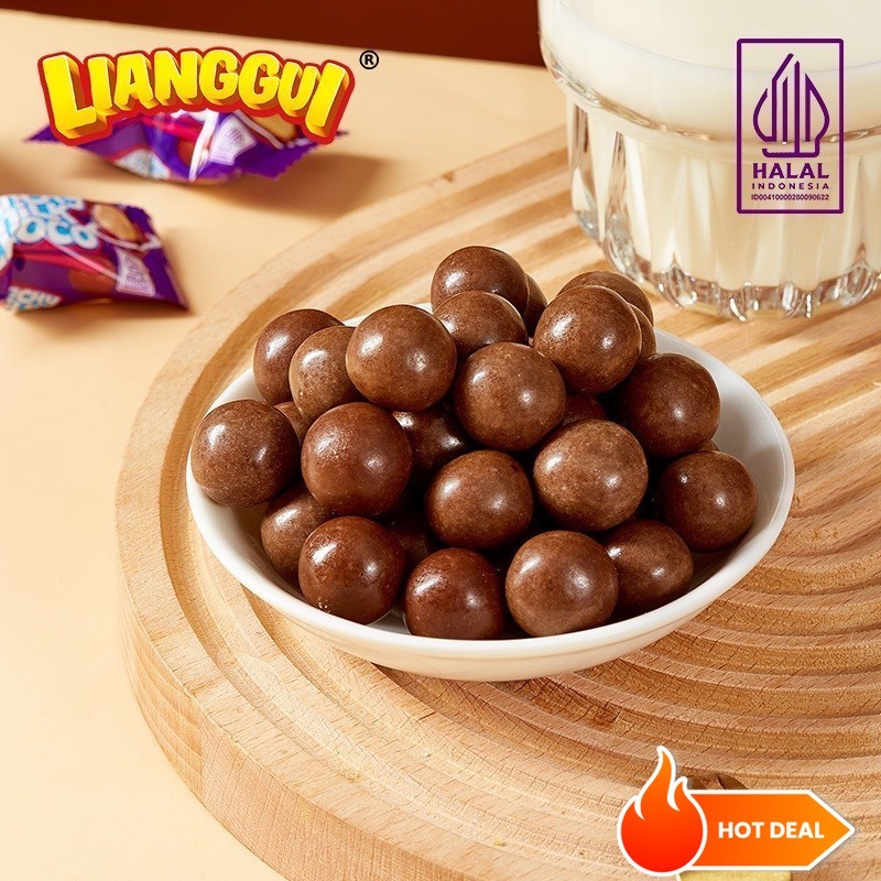 Lianggui Halal Crunchy Milk Choco Crunchy Chocolate with Milk Flavor ...
