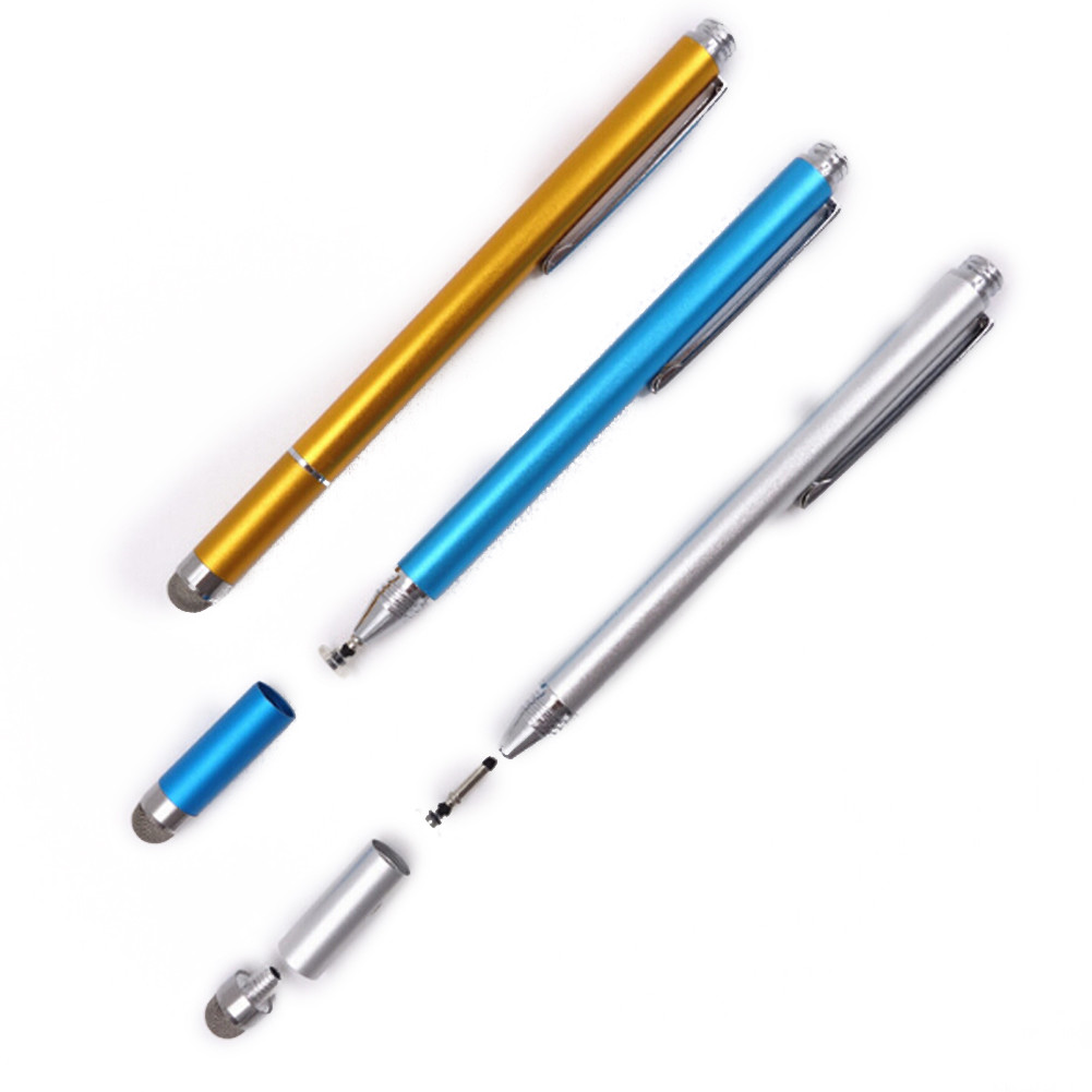 2 In 1 Capacitive Pen Touch Screen Drawing Pen Painting Writing Stylus ...