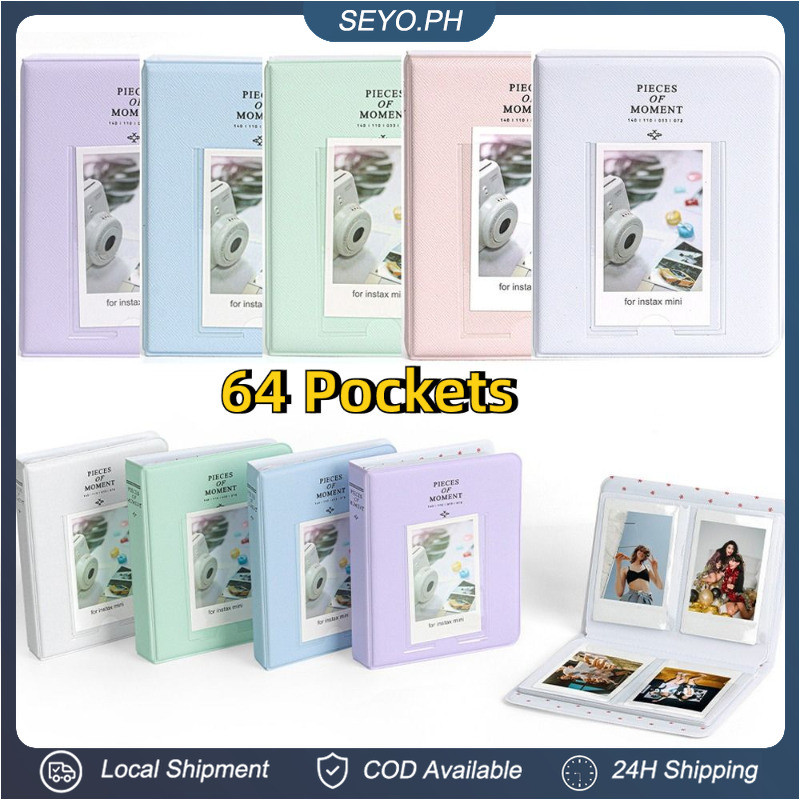 64 Pockets Photo Album Album Scrapbook Frame Family Birthday Wedding ...