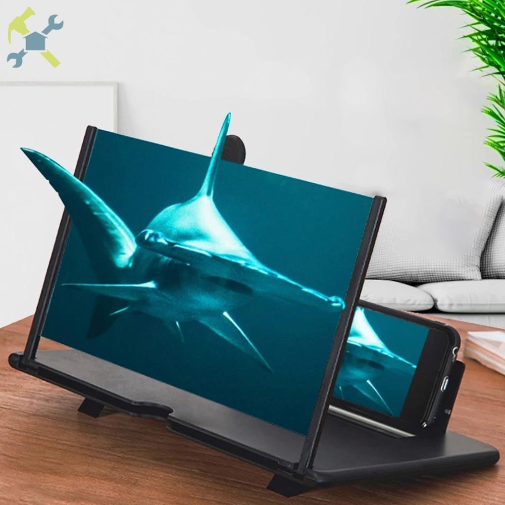 14 inch Screen Amplifier 3D Portable Screen Magnifier Radiation ...