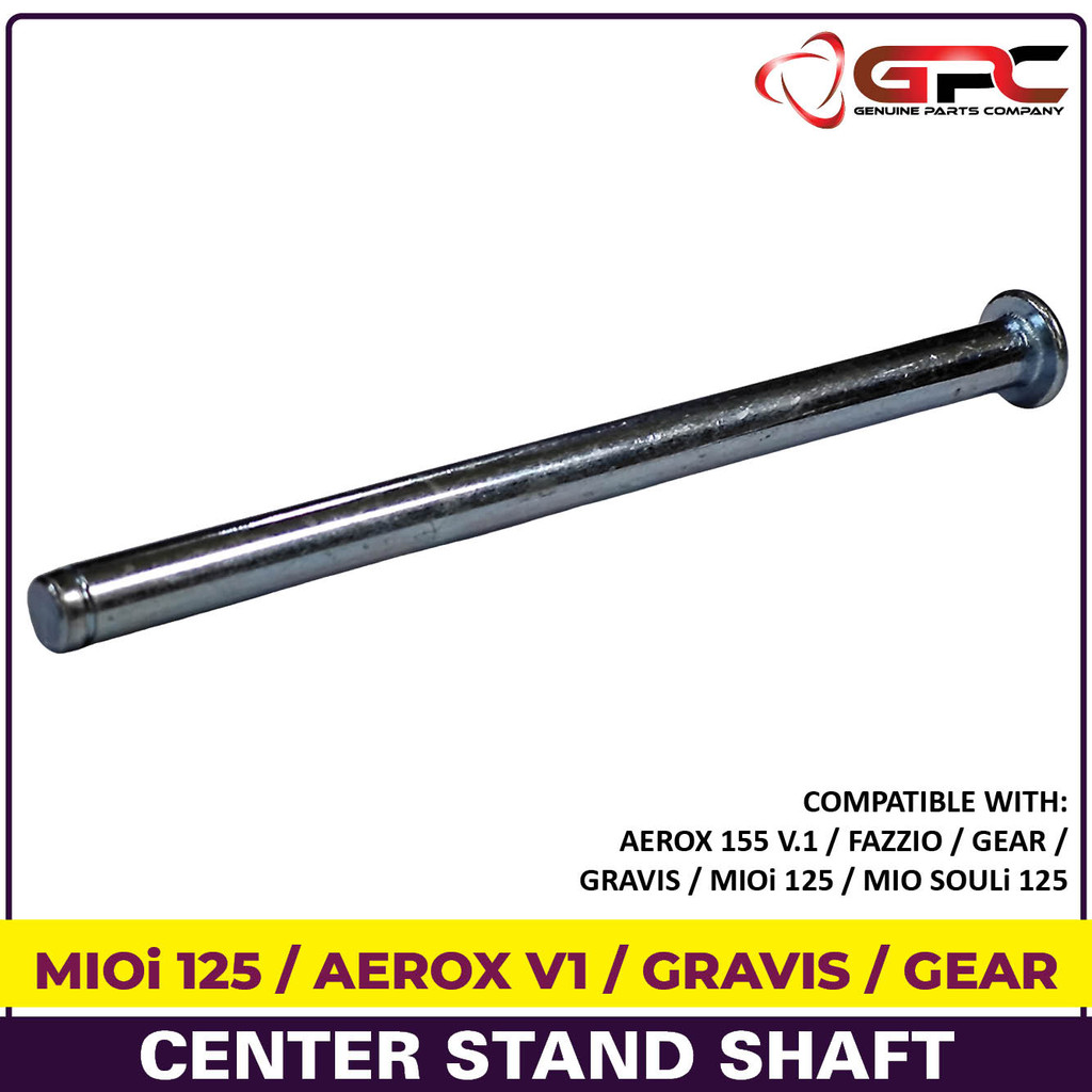 GPC MIOi 125 / AEROX V1 / GRAVIS / GEAR CENTER / MAIN STAND SHAFT ...