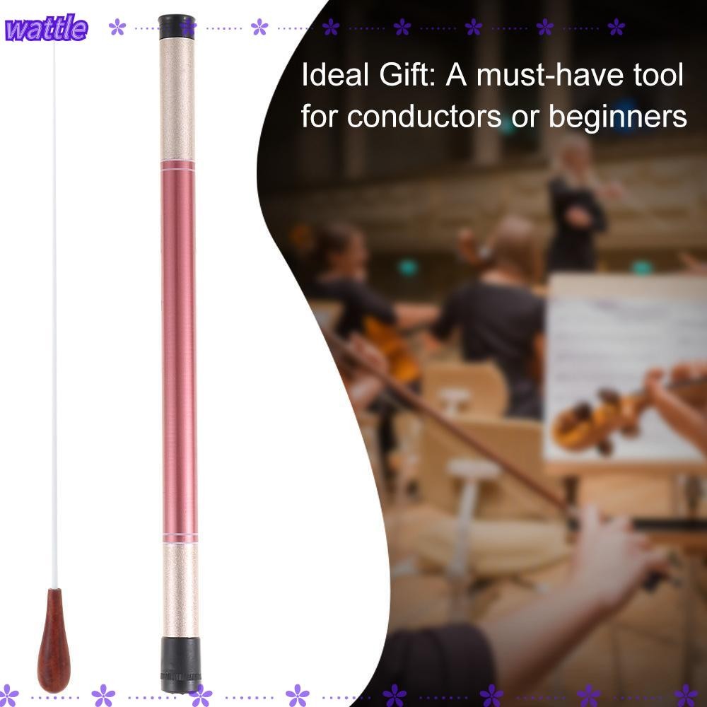 WATTLE Music Conductor Baton Orchestra Practical Rhythm Music Wand ...