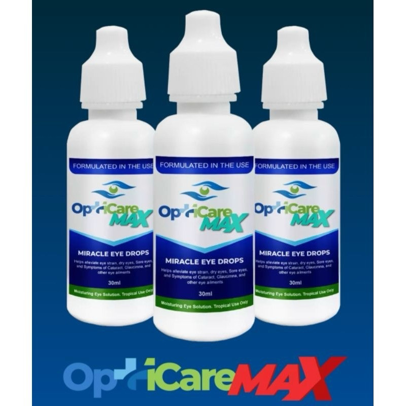 OPTICARE MAX MIRACLE EYE DROPS 30ml 1 bottle | Shopee Philippines