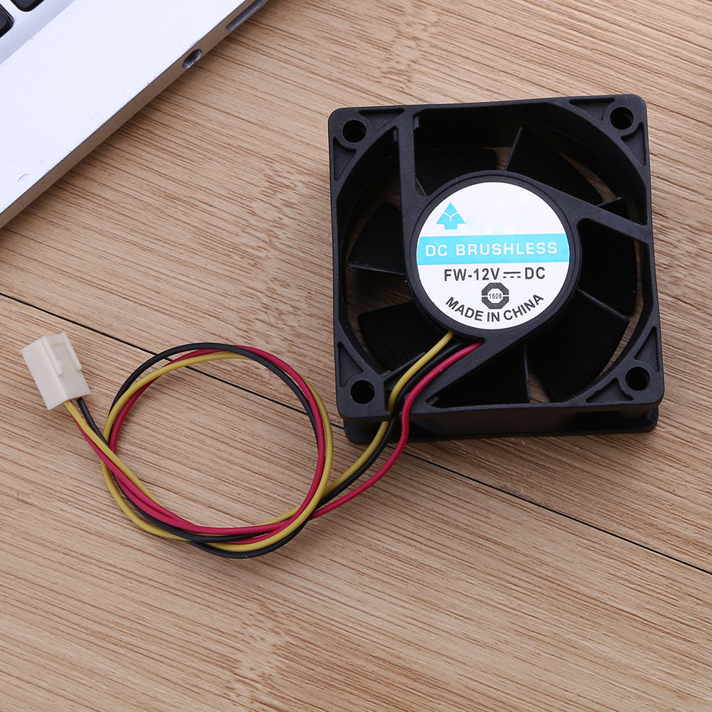 [Didays.ph] DC Brushless Cooling Fan 12V 60x60x25mm 3 Pin CPU Computer ...