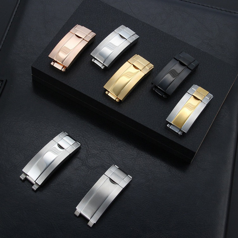 High Quality 316L Stainless Steel Watch Buckle for Rolex Daytona Submariner GMT Adjust Fine ...