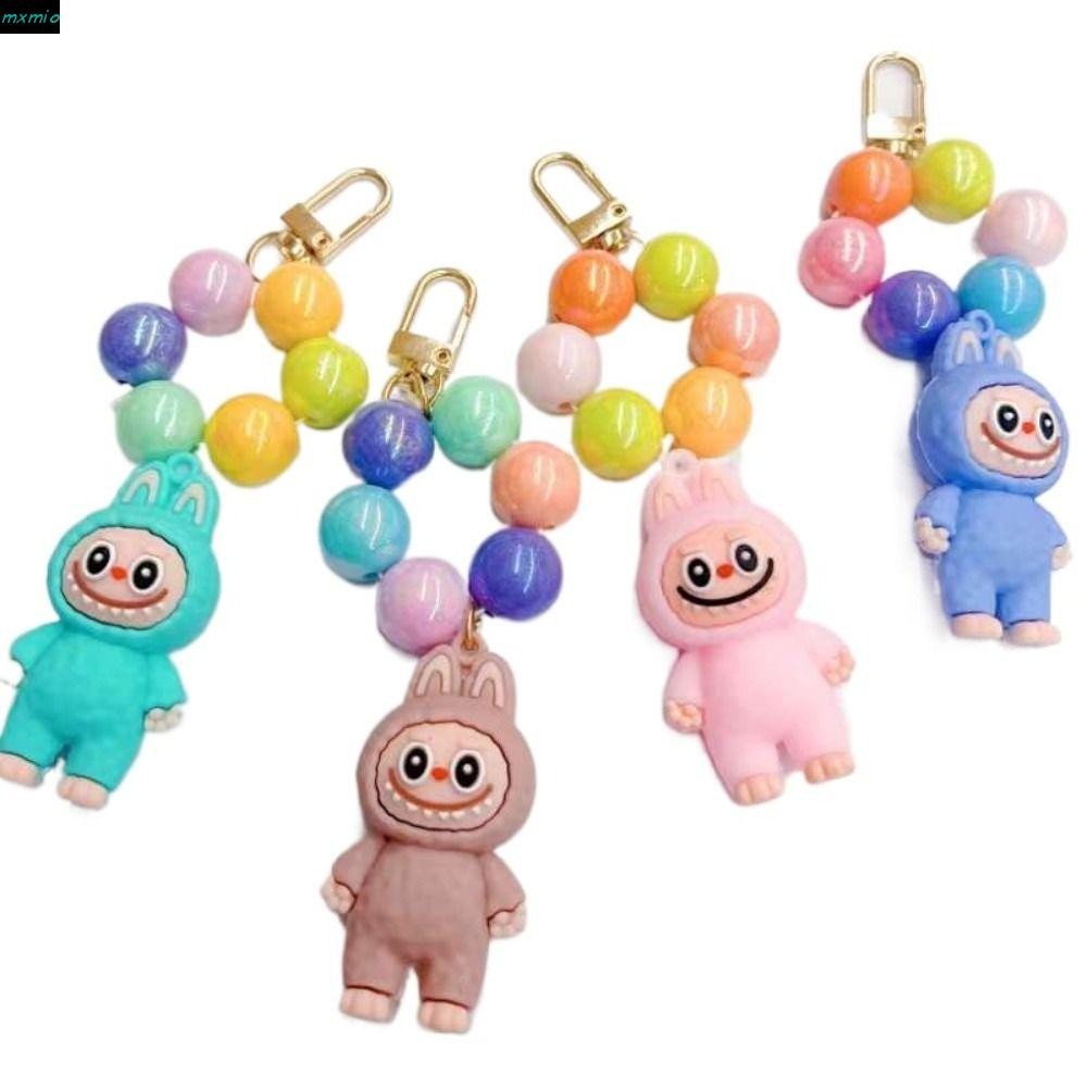 MXMIO Labubu Doll Keychain, Anti-lost Backpack Charms Labubu PVC ...
