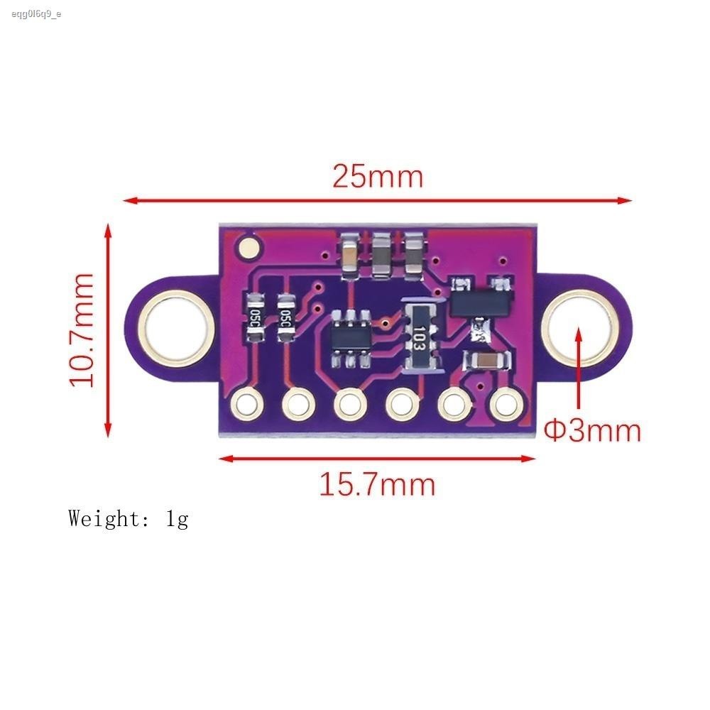 VL53L0X V2 Laser Ranging Sensor Module ToF Time-of-Flight Ranging ...