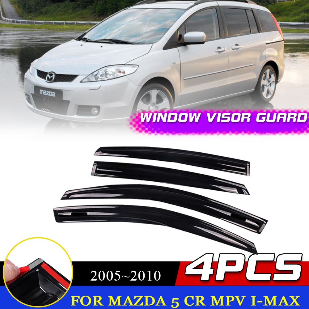 Car Windows Door Visor for Mazda 5 Mazda5 CR Premacy Ford i-Max 2005 ...