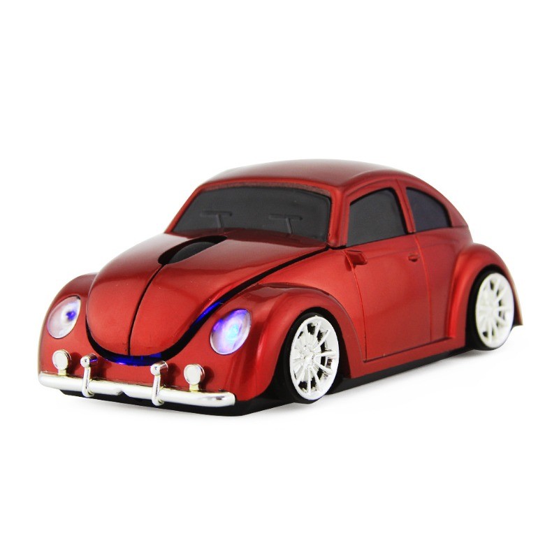 Retro Volkswagen Beetle Mouse - 2.4G Wireless Optical Mouse for Office ...