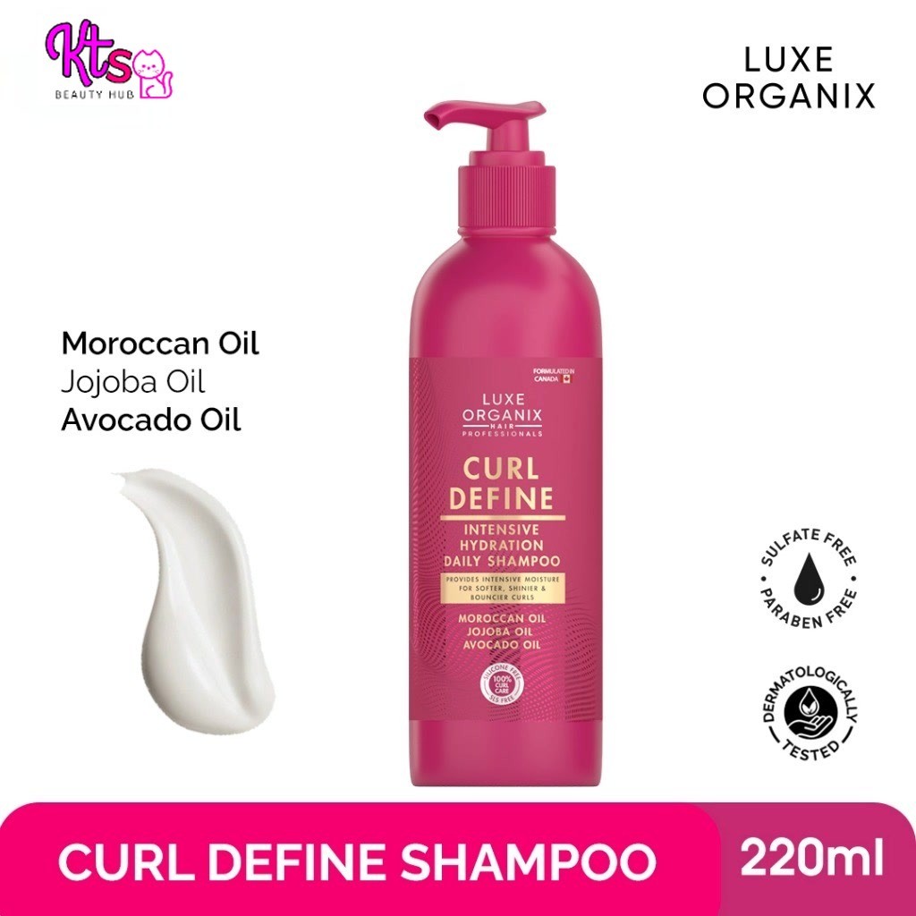 LUXE ORGANIX Curl Define Intensive Hydration Daily Shampoo 220ml ...