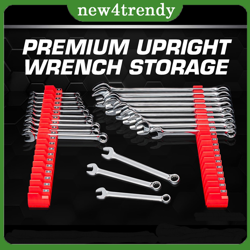 Plastic Wrench Organizer Tray Set For Tool Box Storage Spanner ...