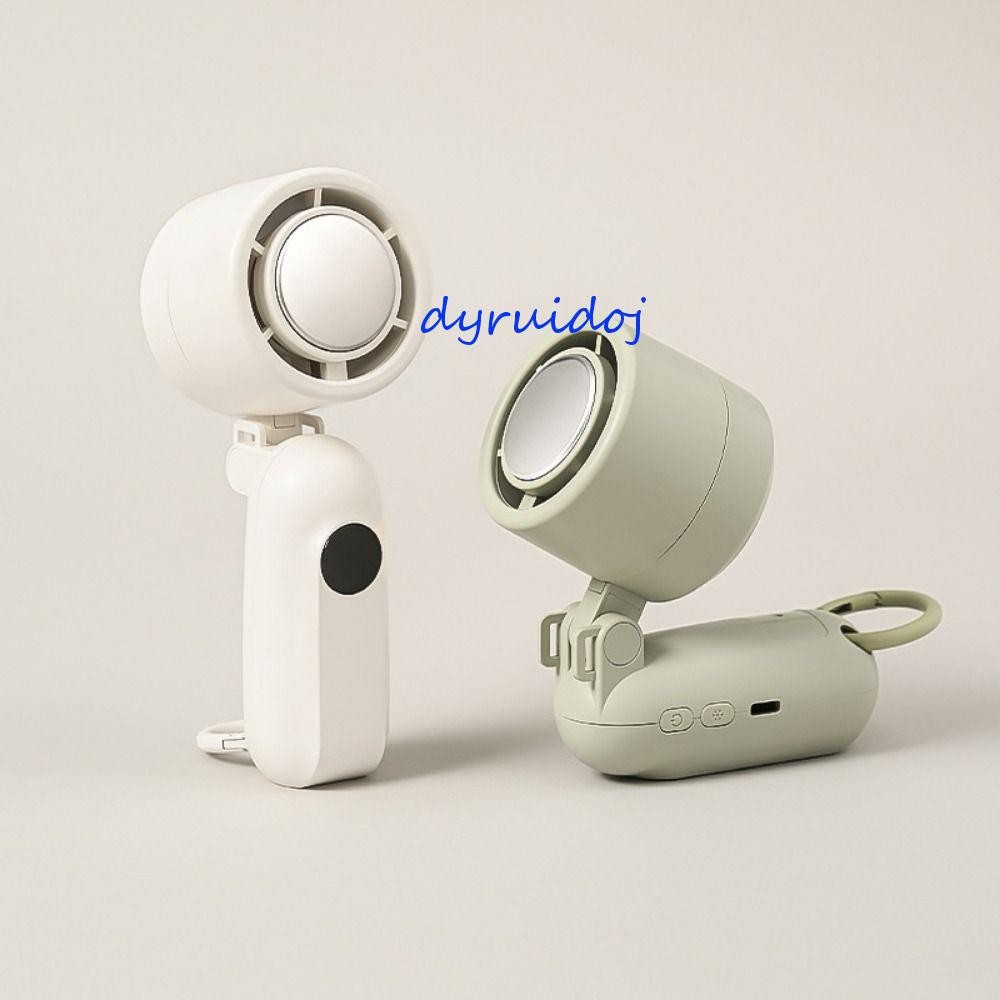 DYRUIDOJ Mini Handheld Fan, Semiconductor Refrigeration LED Display ...