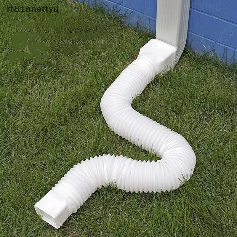nnet Rain Gutter Downspout Extensions Flexible Drain Downspout Extender Connector With ...