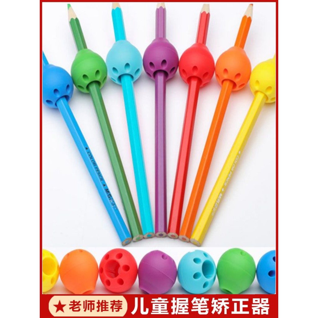 Silicone Grip Pen Corrector Tool for Kindergarten Children and ...