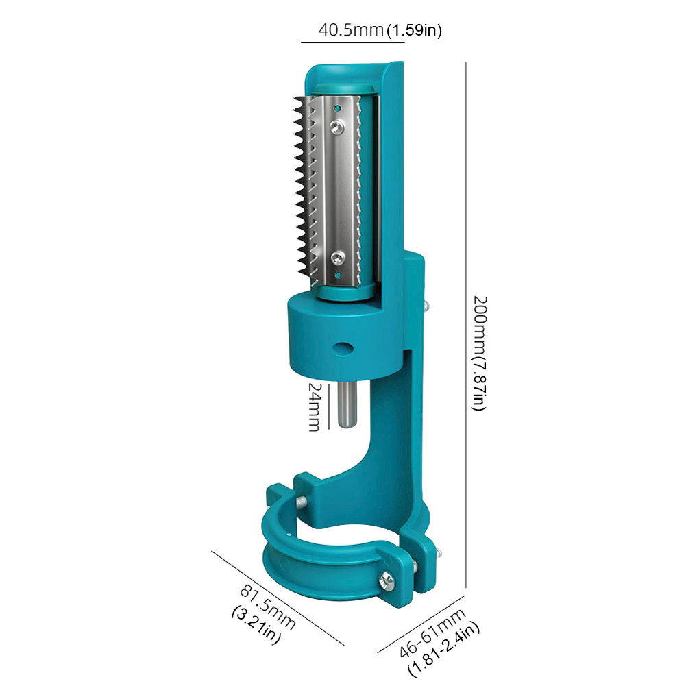Electric Fish Scaler Remover Portable Fish Scraper Descaler Tool for ...