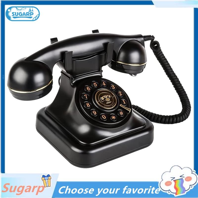 [Sugarp]Retro Landline Telephone,Old Fashioned Vintage Landline Phones ...