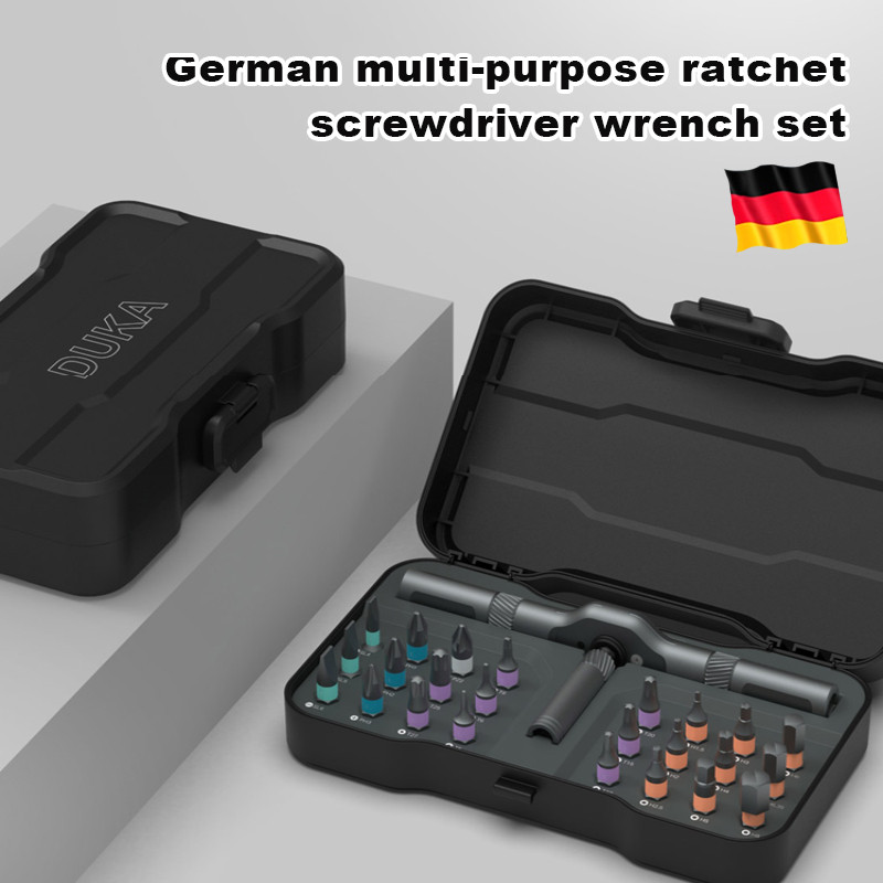 Multi-purpose Ratchet Screwdriver Wrench Set | Shopee Philippines