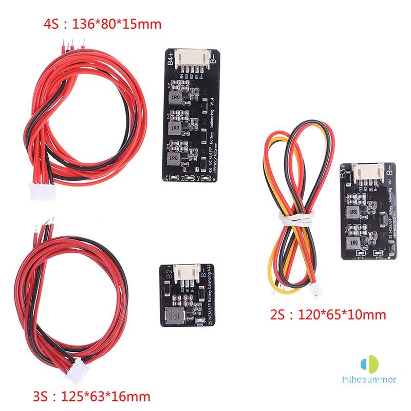 ITHT> BMS 2S 3S 4S Active Balancer Board 1.2A Lifepo4 Lipo Li-ion Energy Transfer Equalizer ...
