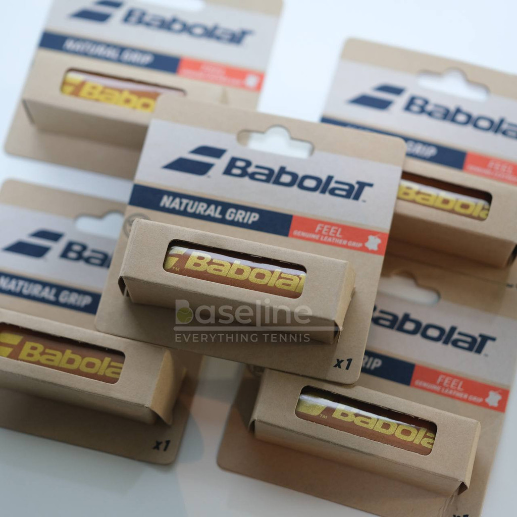 Original Babolat Natural Leather Replacement Tennis Grip | Shopee ...